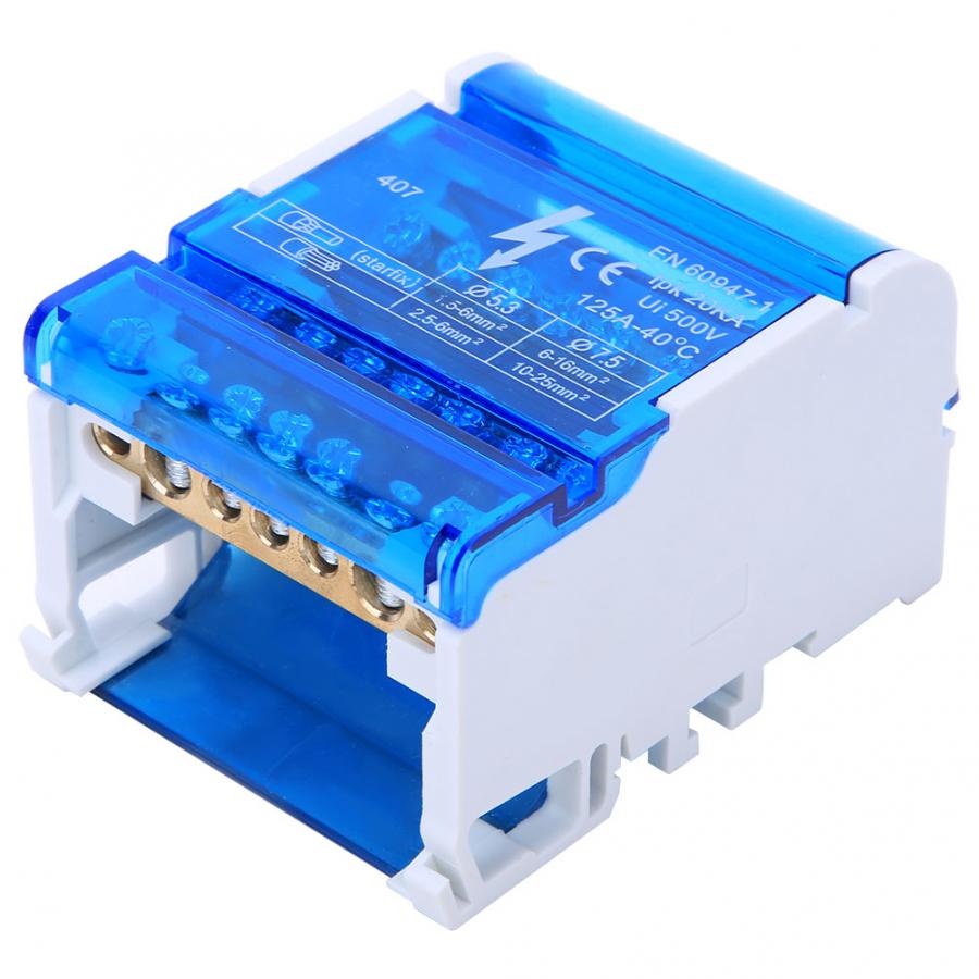 Elektromos Terminal Block Din Rail Distribution Box Diy Elektronikus ...
