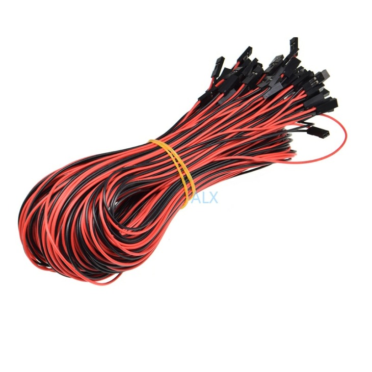 50Db 2Pin Dupont Line Nőstény A Női Pályán 2.54Mm 70Cm Duplafej 2P ...