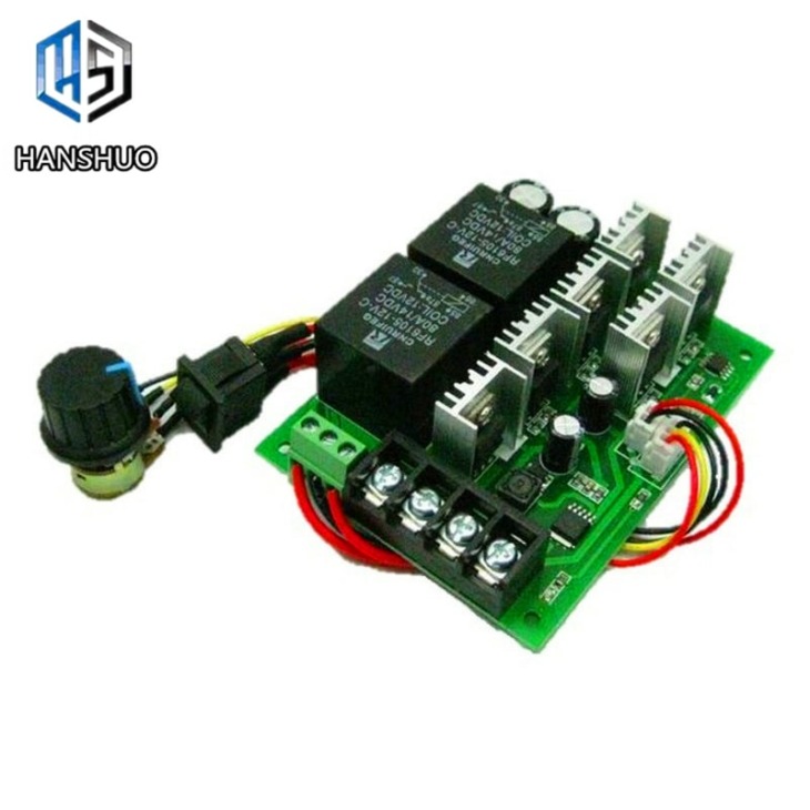 Dc9-50V 40A Dc Motor Fordulatszám Vezérlés Váltvaforgató Pwm Vezérlő ...