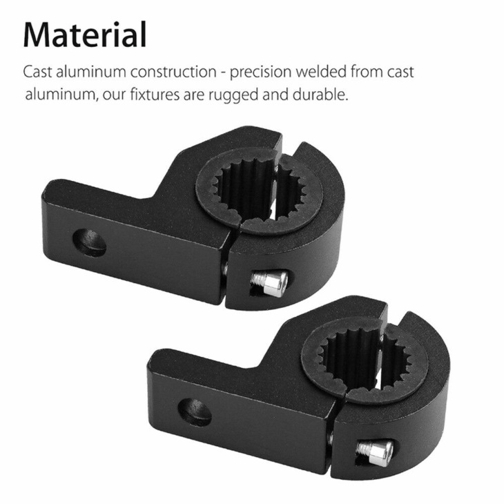Univerzális 2X 19Mm / 25Mm / 30Mm Bullbar Cső Mount Bracket Clamps Led ...