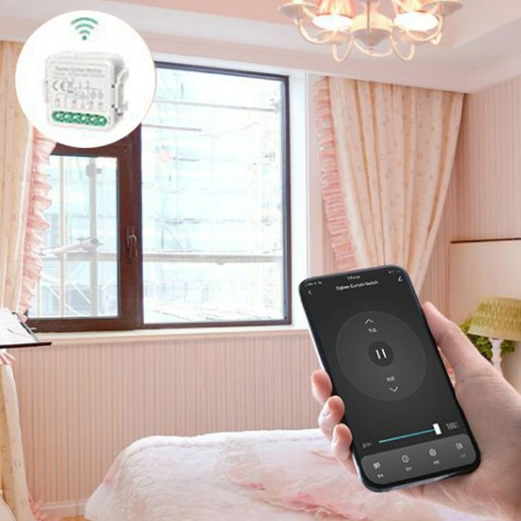 Tuya Zigbee / Wifi Tuya Intelligens Élet Curtain Switch Modul Redőny ...