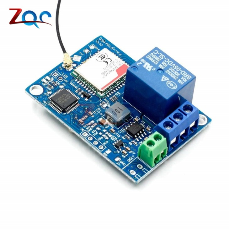1 Csatornás Relé Modul Sms Gsm Távirányító Kapcsoló Sim800C ...