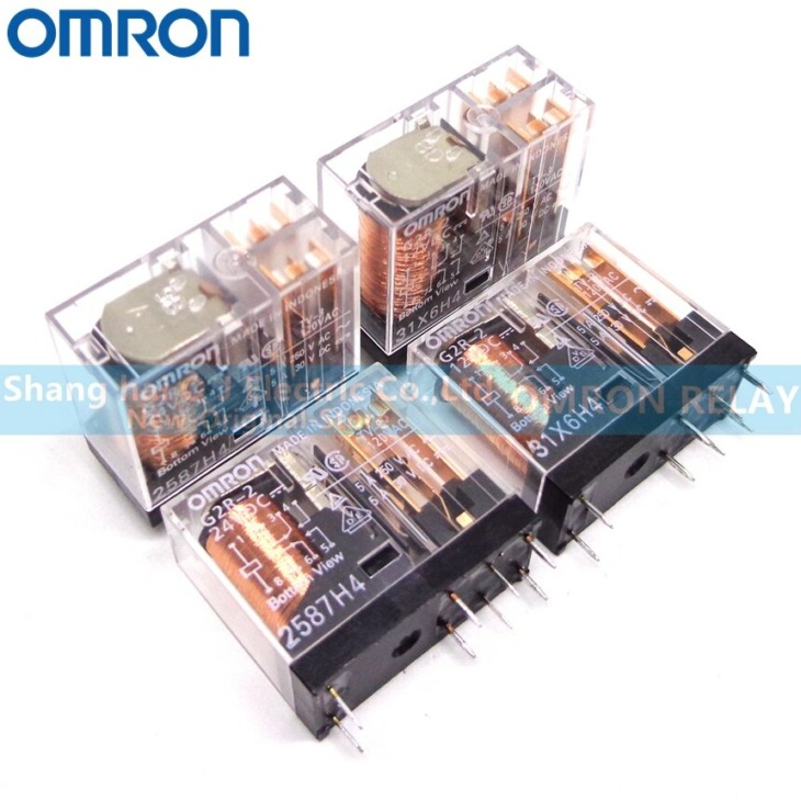 10Db Omron Relé G2R-1 G2R-2 G2R-1-E G2R-1A-E 12V 24V 110V 230V Vadonatúj És Eredeti Relé – FIXO.hu