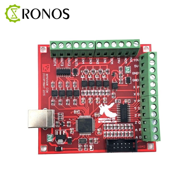 1Db Breakout Board Cnc Usb Mach3 100Khz 4 Axis Interface Driver Motion Controller Driver Board ...