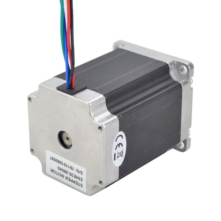 Nema 23 Léptetőmotor 1.9Nm 2,8 A. 57X76Mm Stepper Motor Nema23 6,35 Tengely 4-Vezető 3D Nyomtató ...