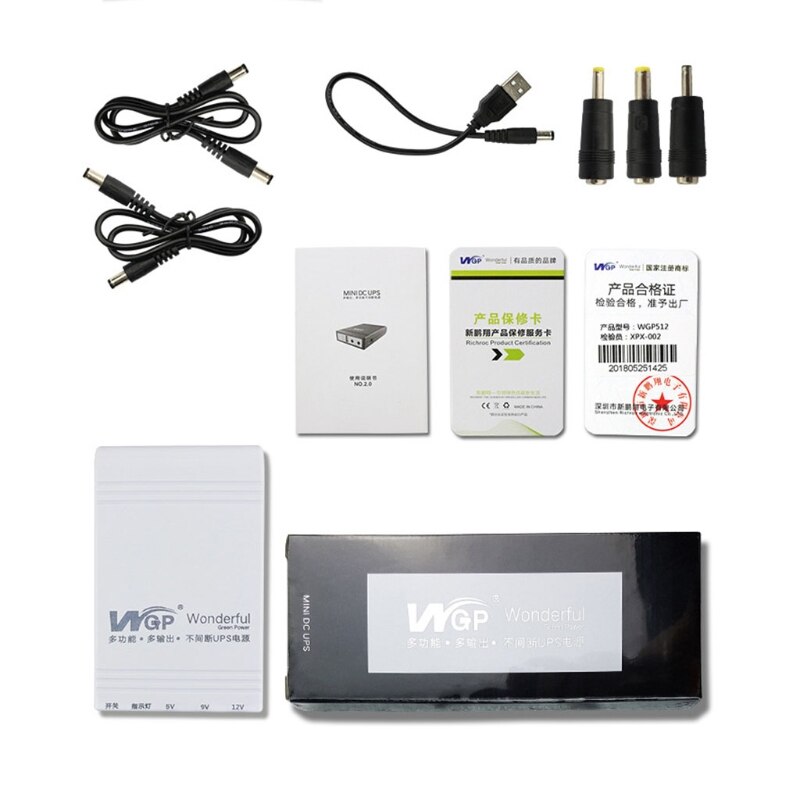 8000/8800 / 10400Mah Tartós Szünetmentes Tápegység Mini Ups Akkumulátor ...