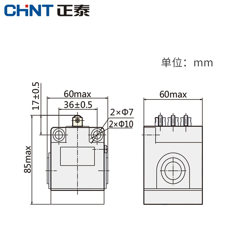 Chnt Chint Limit Kapcsoló Utazási Kapcsoló Yblx-Jw2 / 11Z / 3 Állványkapcsoló Vezeték – FIXO.hu