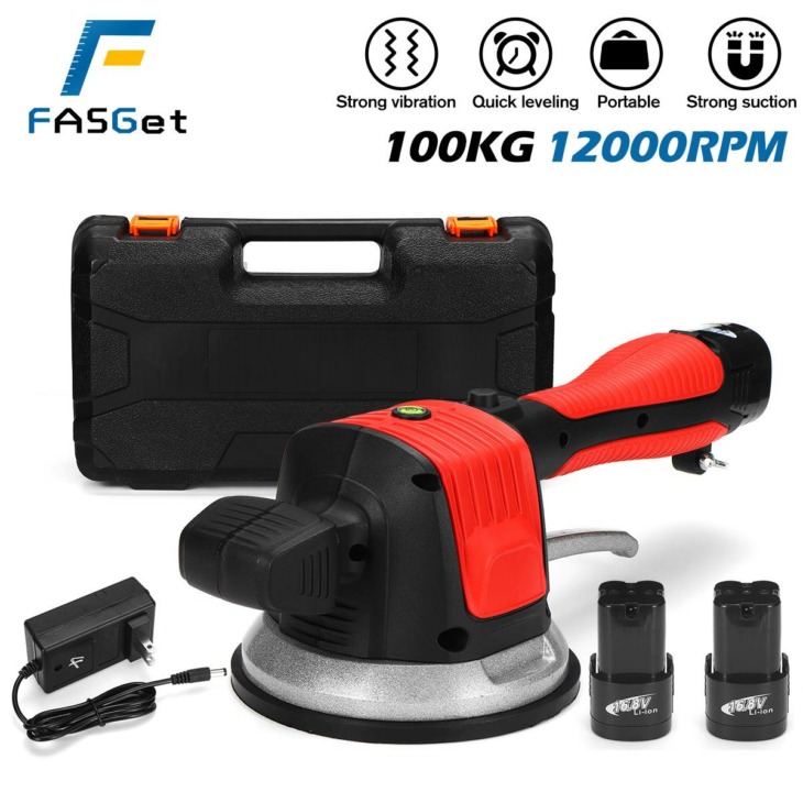 Fasget 12000Rpm 100Kg Csempe Vibrátor 60-120 Cm Csempe Floor Gipsz Gép Csempe Elhelyezése ...