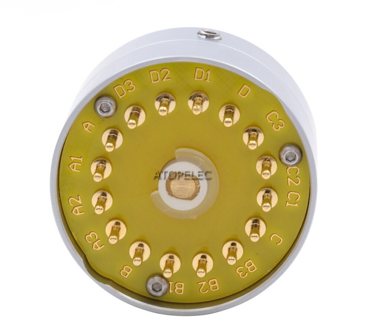 Eizz 3 Utas 4 Pozíció Rotary Switch Jelforrás Választó Alumínium ...