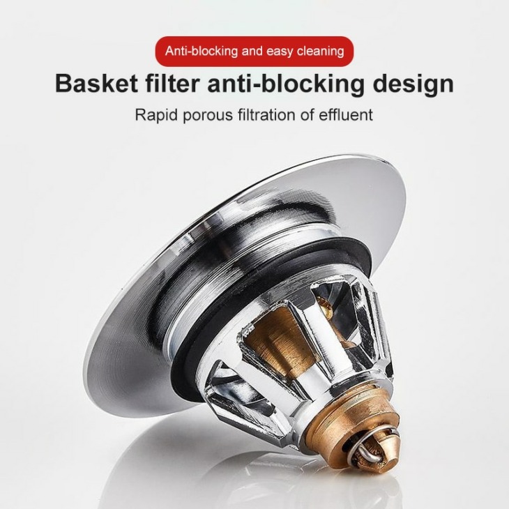 Kitchen Sink Mosdó Indítása Device Drain Csőszerelvények Spring Core ...