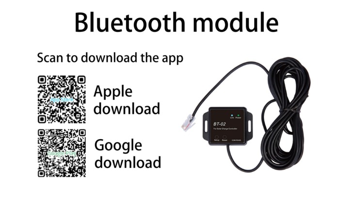 Y-Solar Bt-02 Bluetooth Modul 2.0 Mppt Napkollektorvezérlő Esmart3 Runner És Explorer-M Sorozatú ...