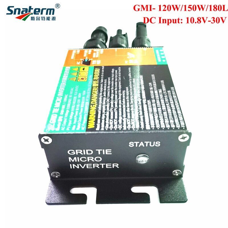 120W 150W 180W Mppt Napkollektoros Nyakkendő Micro Inverter Dc10.8V-30V ...