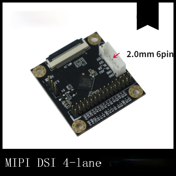 1Db Mipi-Lvds Adapter Tábla, Mipi Dsi 4-Sáv A Kettős 8 Bites Lvds Lvds ...