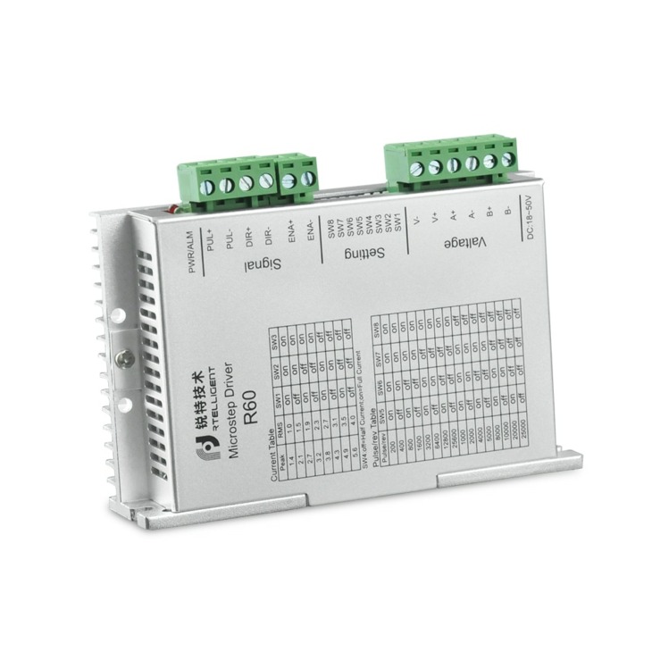Rtelligent R60 Digital Nema 23 24 Stepper Motorvezérlő Vezérlő 24-50Vdc ...
