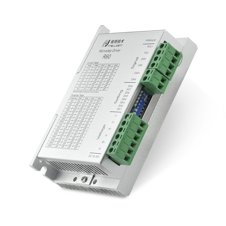 Rtelligent R60 Digital Nema 23 24 Stepper Motorvezérlő Vezérlő 24-50Vdc ...