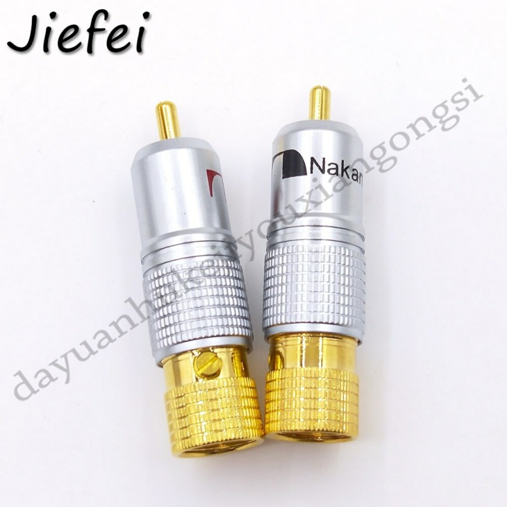 20Pcs Nakamichi Rca Plug Audio Kábelcsatlakozó 24K Glodozott Új – FIXO.hu