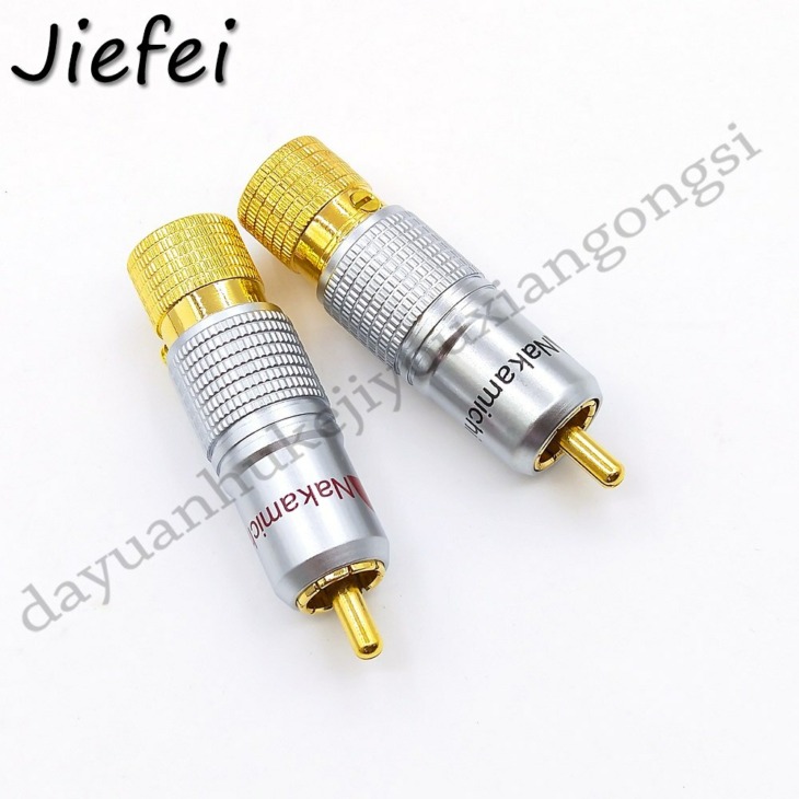 20Pcs Nakamichi Rca Plug Audio Kábelcsatlakozó 24K Glodozott Új – FIXO.hu