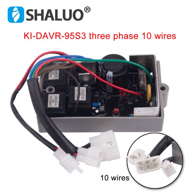 Ki-Davr-95S 220 Avr Kipor Generátor Automata Belső Feszültség Modulok ...