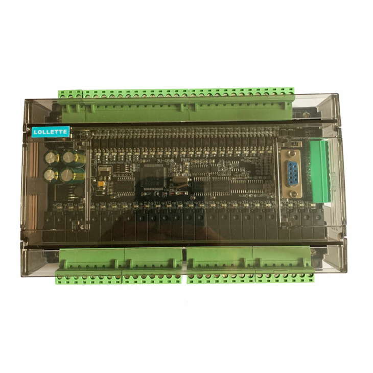 Le3u Fx3u 48mr Rs485 Rtc Valós Idejű Óra 24 Bemenet 24 Relé Kimenet 6 Analóg Bemenet 2 Analóg