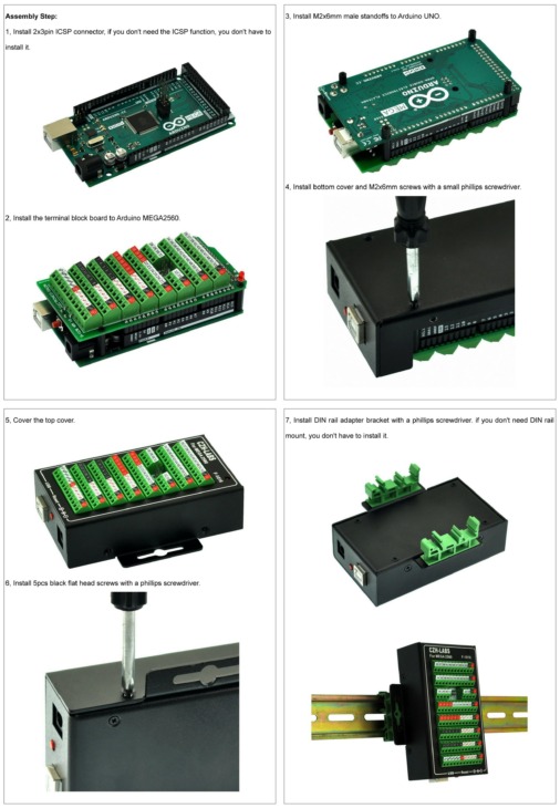 Terminálblokk Breakout Modul Alumínium Burkolattal, Mega 2560 R3 – FIXO.hu