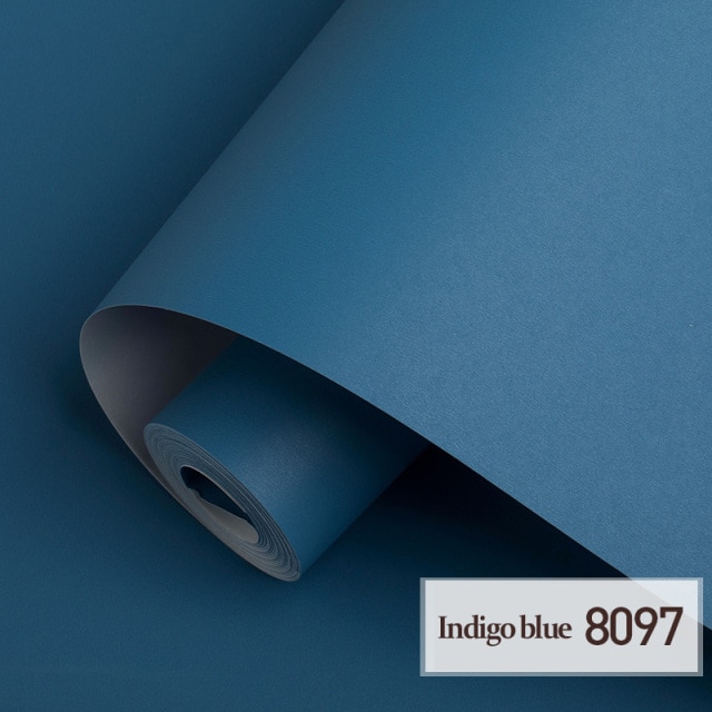 [Vízálló És Antifouling] Dark Blue Indigo Blue Midnight Friss Modern ...