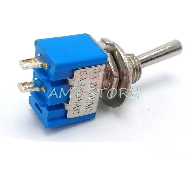 1000Dcs Mts-101 2 Pin Spst Kapcsoló On-Off 2 Pozíció Ac125V / 6A 250V ...