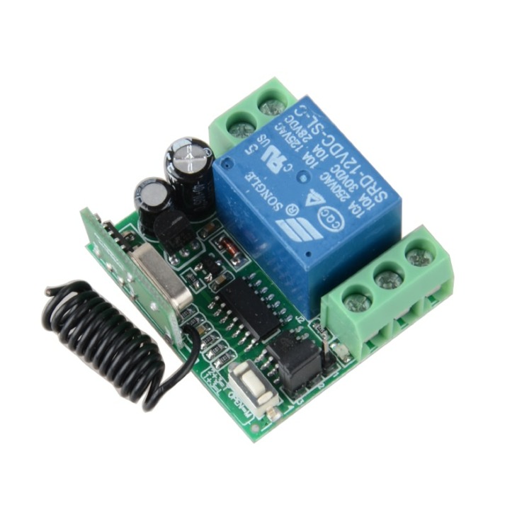 Dc 12V 10A 1Krón Vezeték Nélküli Rádiófrekvenciás Távirányító Kapcsoló ...