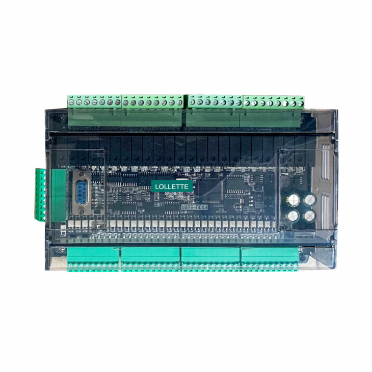 Le3U Fx3U 56Mr 6Ad 2Da 32 Bemenet 24 Relé Kimenet 6 Analóg Bemenet 2 Analóg Kimenet Plc Vezérlő ...