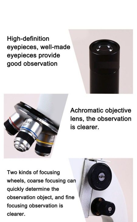Optikai Professzionális Biológiai Mikroszkóp 40-10000X Nagy Nagyítás Hd ...