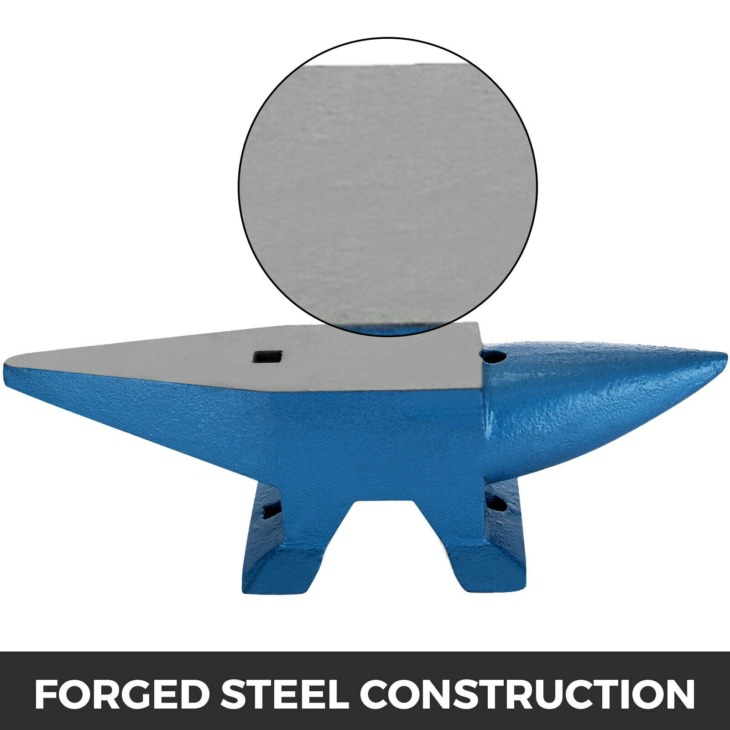 Vevor 66Lbs Single Horn Anvil Cast Steel Block Blacksmith Bench Tool ...