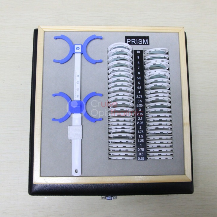 Optometria Prizma Próba Lencse Állítható Pd 48-80Mm Flipper Készlet ...