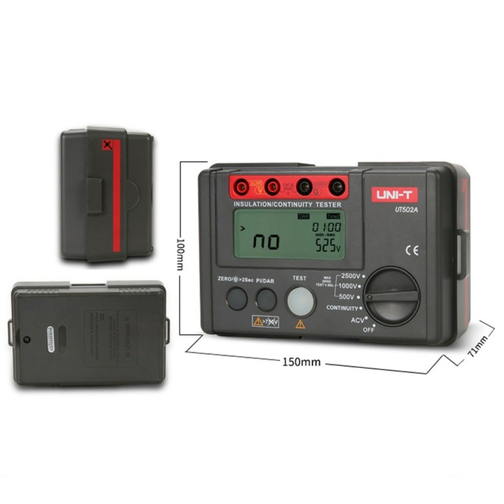 Uni-T Ut502A 1000V 2500V Meggr Szigetelés Teszter Megohmmeter ...