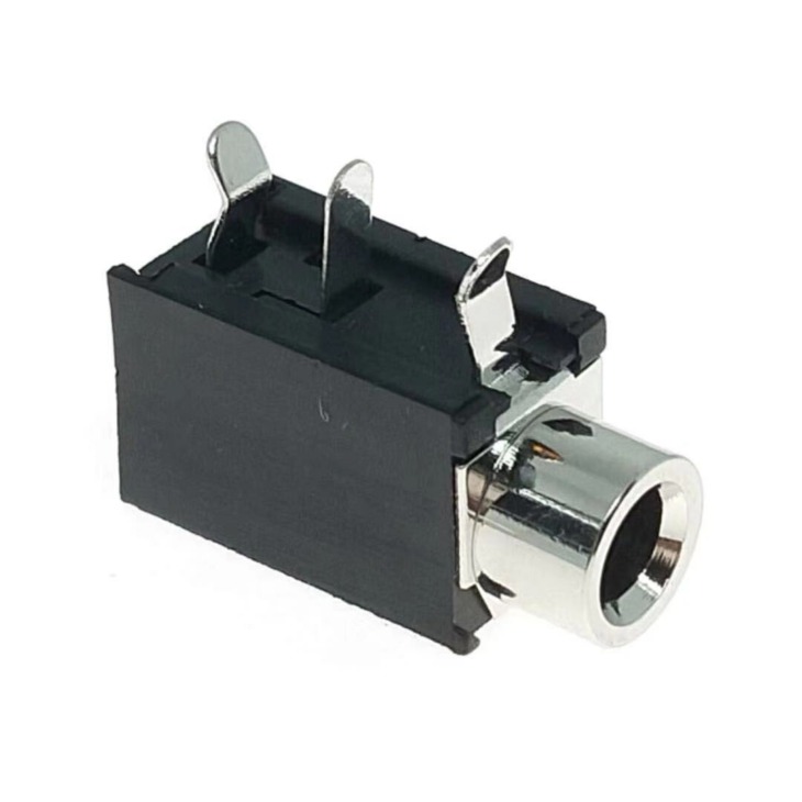 500Db 3Pin 1/8 “3.5Mm Jack Mono Headphones Socket Pcb Panel Mount ...