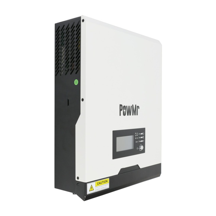 Powmr 40A Mppt Ki Rács Inverter 3Kva 2400W Tiszta Szinuszos Inverter 24V Akkumulátortöltő 50Hz ...