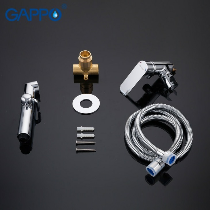 Gappo Sárgaréz Bidé Fürdőszoba Műanyag Kézi Zuhany Wc Permetező ...